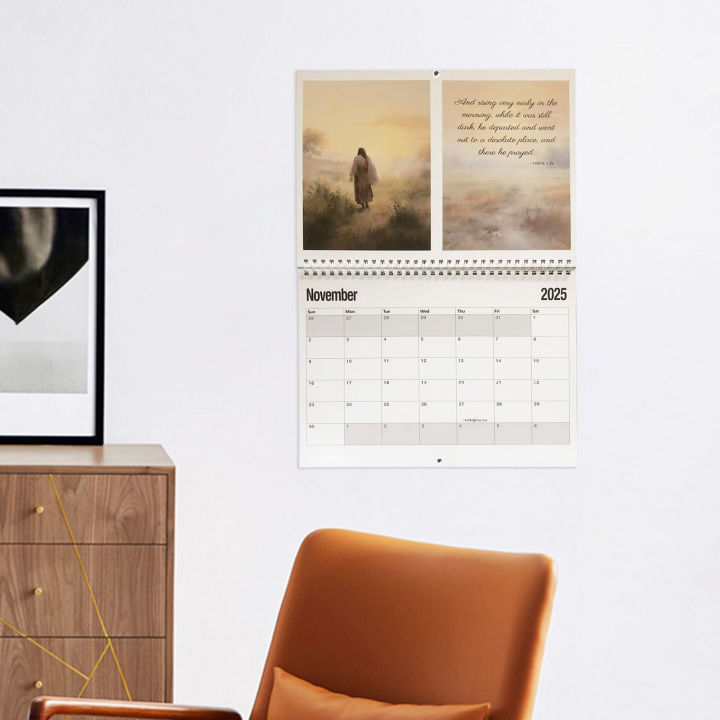 Unique Jesus Calendar Design Durable Wall Calendar for Efficient Time ...