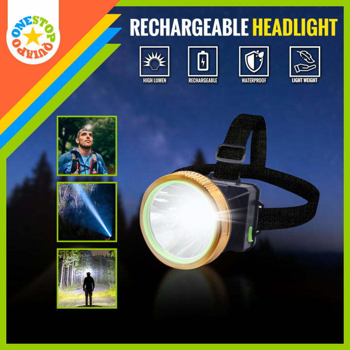 Rechargeable Flashlight Combo 2-Pack LED Tactical Flashlight With ...
