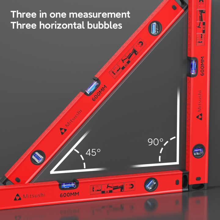 Mitsushi Torpedo Heavy Duty Level 300/600/800mm Magnetic Mini Spirit ...