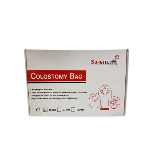 1 BOX COLOSTOMY BAG SURGITECH BRAND BOX OF 10'S | Lazada PH