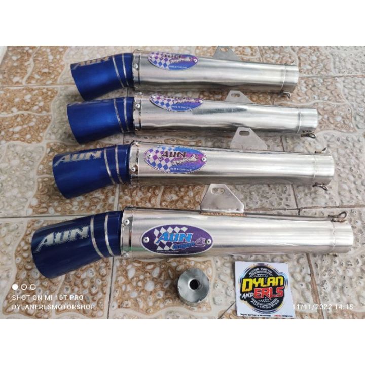 AUN CANISTER WITH FREE SILENCER FOR RAIDER 150 / SNIPER 150 / XRM 125 ...