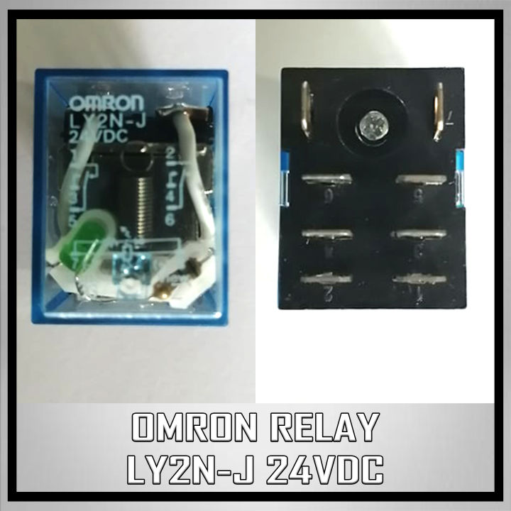 OMRON RELAY ORIGINAL / MY4N MY2N LY2N G2R8 24VDC / 220VAC RELAY AND ...