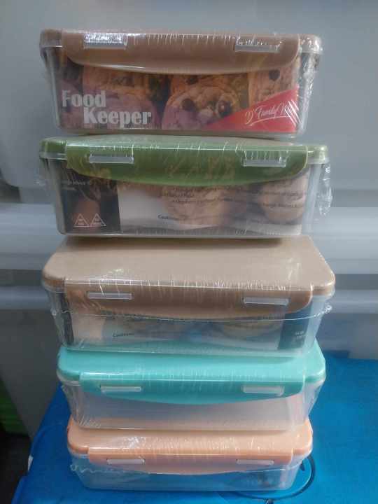 B-104 Stackable Food Keeper with Lock | Lazada PH