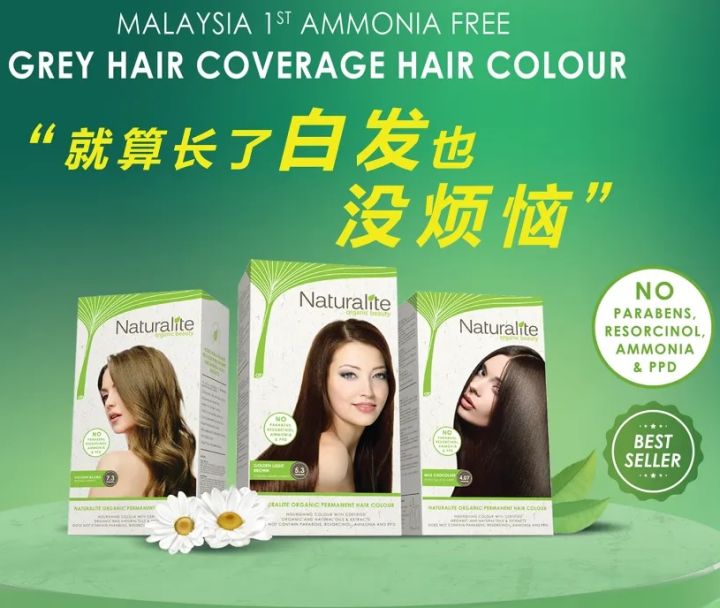 Naturalite Organic Beauty - Permanent Hair Dye Kit ( 10 different ...