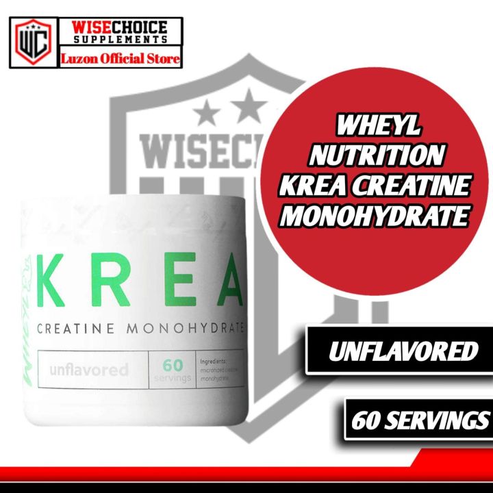 Wheyl Nutrition Krea Creatine Monohydrate 60 servings | Lazada PH