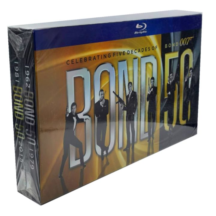 007 James Bond series film complete set 26bd Blu ray Disc Hd 1080p full ...