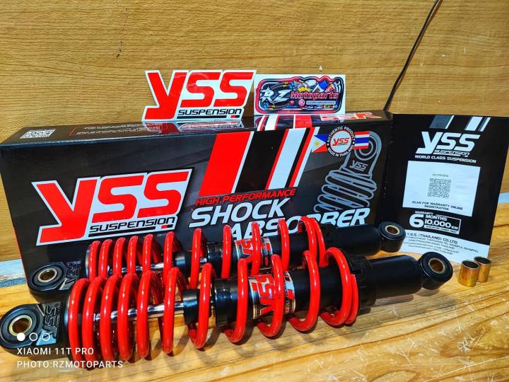YSS DTG SHOCK WAVE 320MM BLACK/YELLOW/RED/WHITE | Lazada PH