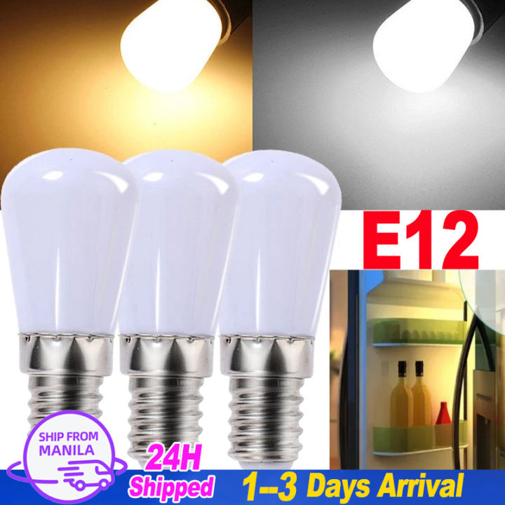 🔥Hot Sale🔥E12 LED Fridge Light Bulb Refrigerator Screw Bulb AC 220V LED ...