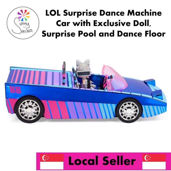Dance Machine Car LOL Surprise With Exclusive Doll | 3-in-1 ...