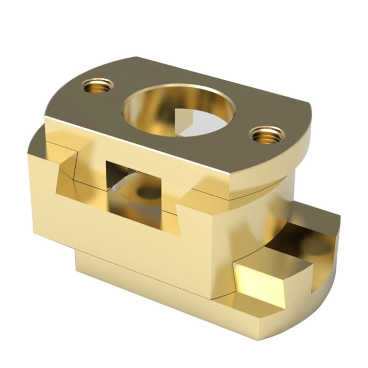 Oldham Coupling Brass T8 Z-Axis Hot Bed Screw Square Bronze Couplings ...