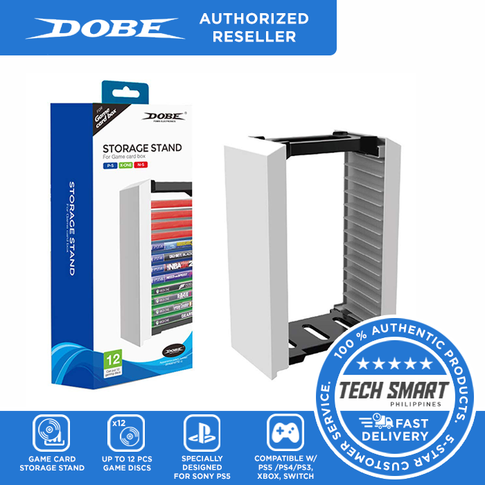 DOBE Game Storage Stand PS5 /PS4/PS3, Xbox, Nintendo Switch 12 Game ...