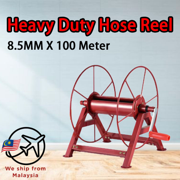 Heavy Duty Hose Reel Pipe Roller Fit 100M 8.5MM Power Sprayer ...