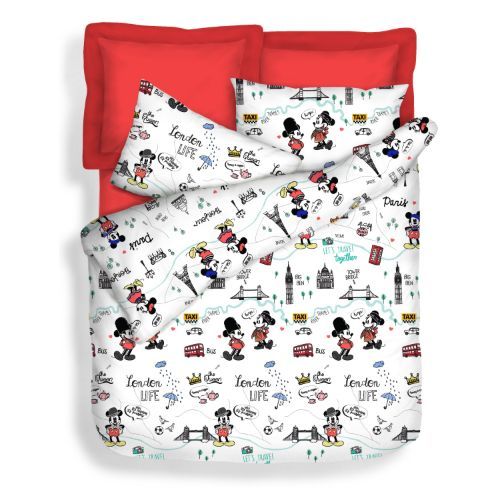 Disney Mickey Mouse Fitted Sheet Set / Disney Mickey Mouse Summer Light ...