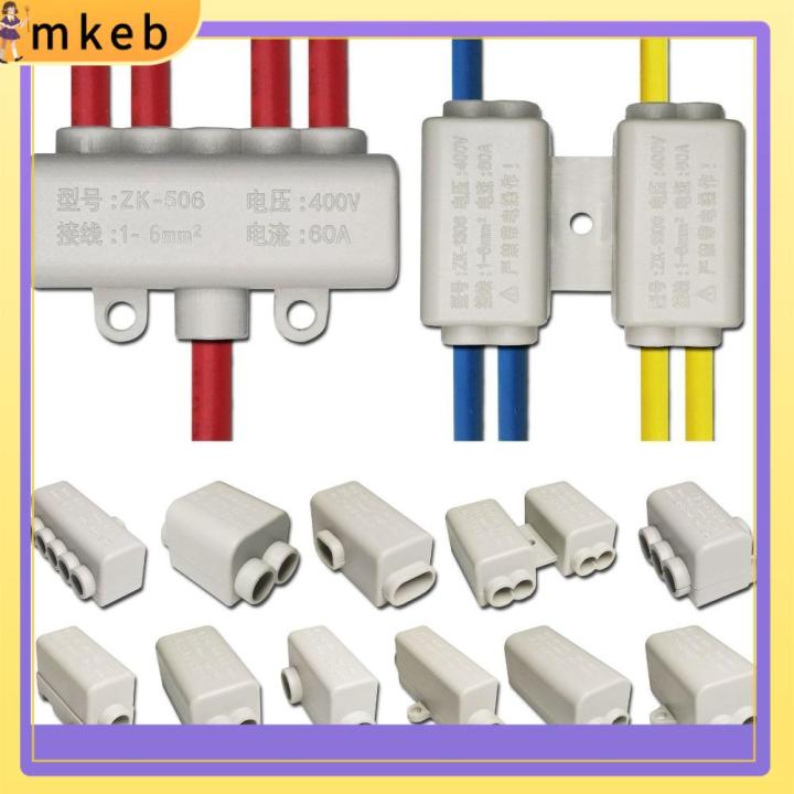 MKEB Universal Locking Quick Crimp Splitter Wire Connector Electrical ...
