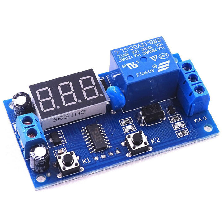 DC 12V time controlled switch intermittent infinite cycle switch ...