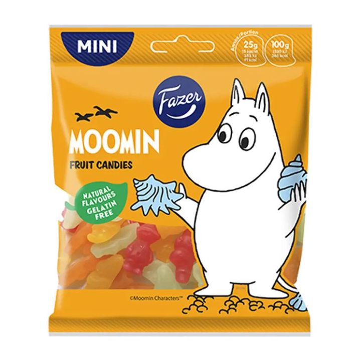 Moomin fruit candy, Fazer, 80 g | Lazada.co.th