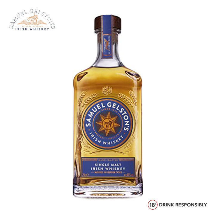 Samuel Gelston's Single Malt Irish Whiskey 40%, Ireland 700ml | Lazada PH