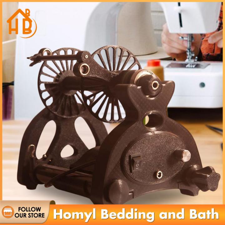 Homyl Automatic Yarn Winding Machine Mini Electric Spinning Wheel ...