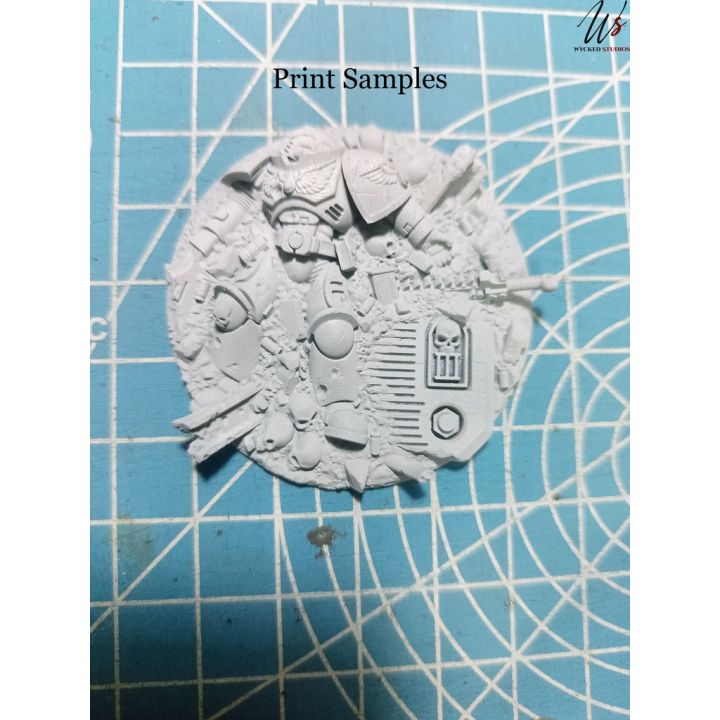 NEW Wycked Studios 3d - Base Toppers Median Terrain - Warhammer ...