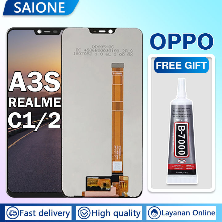 LCD TOUCHSCREEN OPPO A3S / A5 / CPH1803 / REALME 2 / REALME C1 COMPLETE | Lazada Indonesia