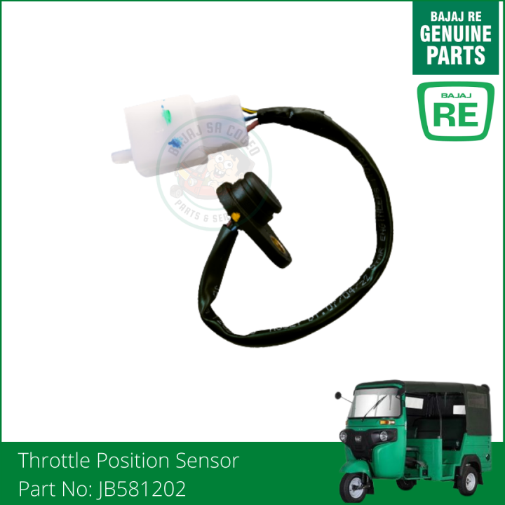 Throttle Position Sensor TPS (JB581202) for BAJAJ RE Compact Genuine ...