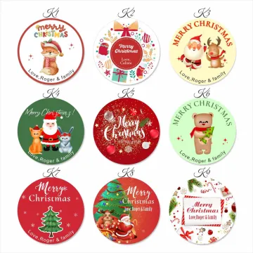 Shop Merry Christmas Sticker 100pcs online Dec 2024 Lazada .my