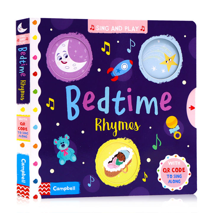 Sing and play series bedtime nursery rhyme bedtime rhymes English ...