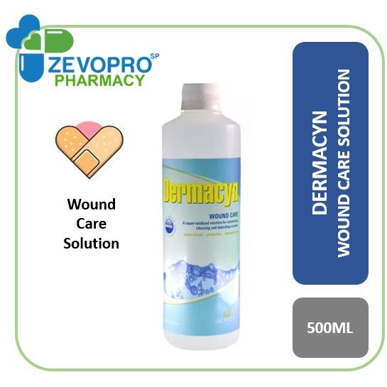 DERMACYN WOUND CARE SOLUTION 500ml | Lazada