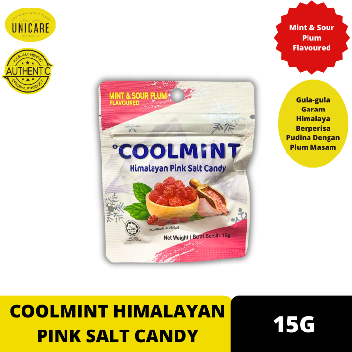 COOLMINT HIMALAYAN PINK SALT CANDY 15G | Lazada