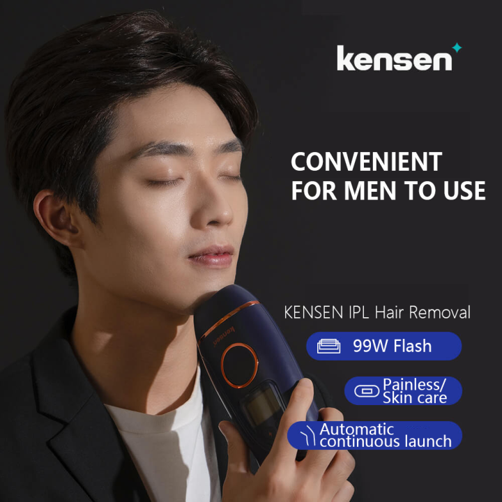 KENSEN IPL Laser Hair Removal Epilator Cooling Head 990000 Flashes ...