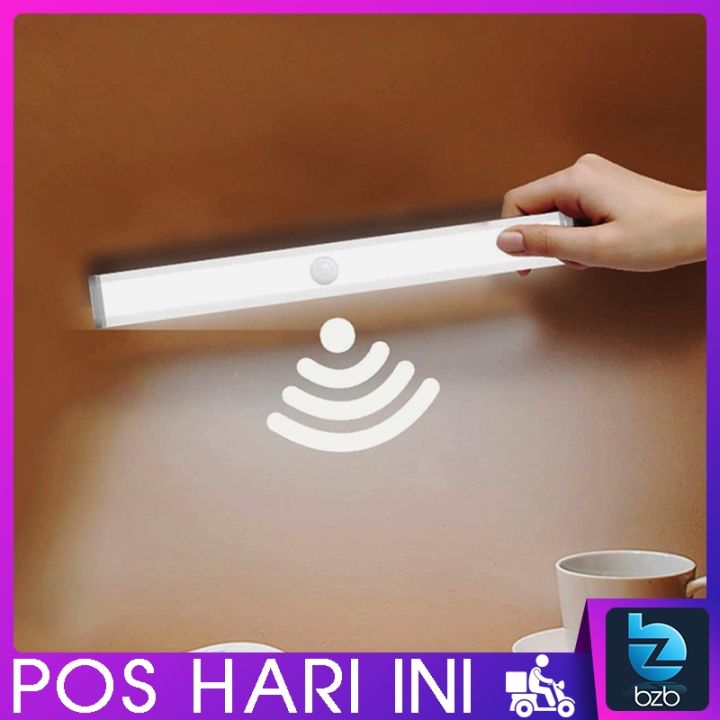 MAGNETIC 💥 Auto On Off Motion Sensor LED Light Bar Rechargeable ...