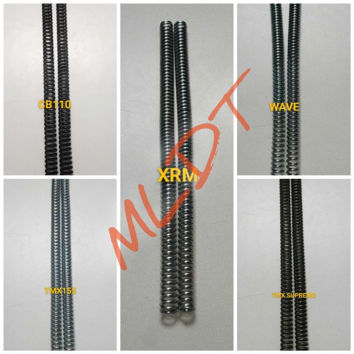 MOTORCYCLE FRONT FORK SPRING FOR CB110/TMX155/XRM/WAVE/TMX SUPREMO ...