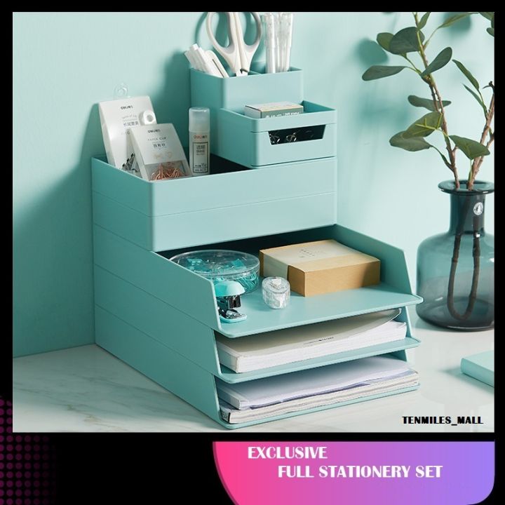 Premium File Document Letter Paper Tray Sorter Collection File Desk ...