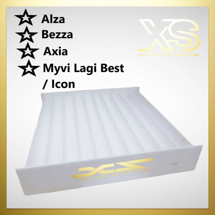 AIR COND FILTER PERODUA ALZA , AXIA , BEZZA, MYVI LAGI BEST, ICON ...