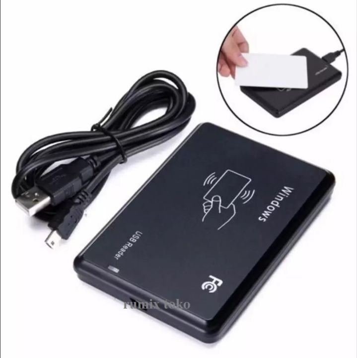 USB RFID ID READER 125KHZ Plug Dan Play Proximity Sensor Smart TK4100 ...