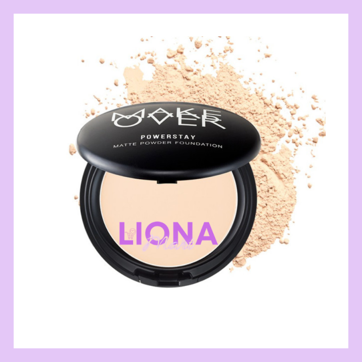 MAKE OVER Powerstay Matte Powder Foundation | Makeover Bedak Padat ...