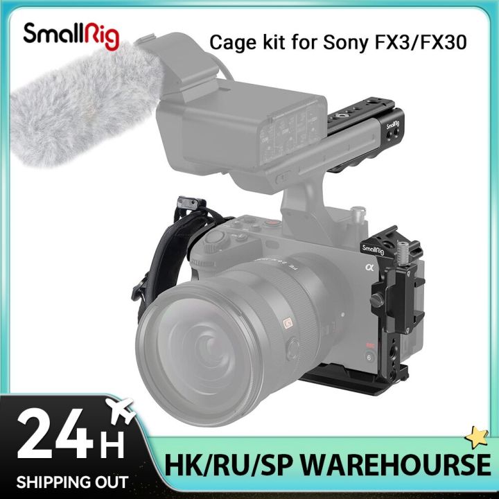 SmallRig Full Camera Cage Rig kit for Sony FX3/FX30 With Cable Clamp ...