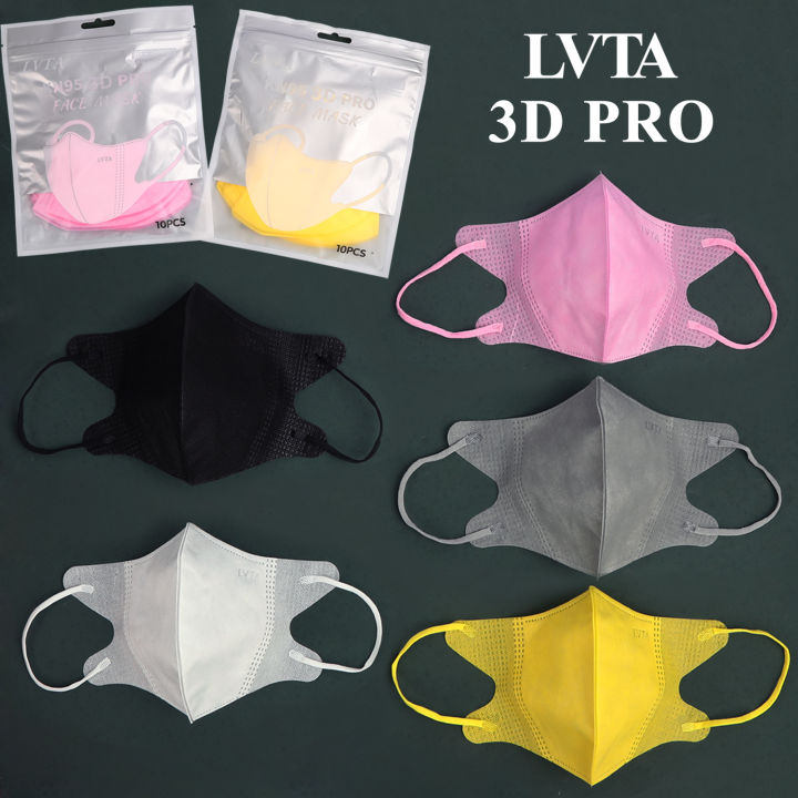 Face mask 3D Butterfly Mask 10pcs More Effectively Protect The Nasal ...