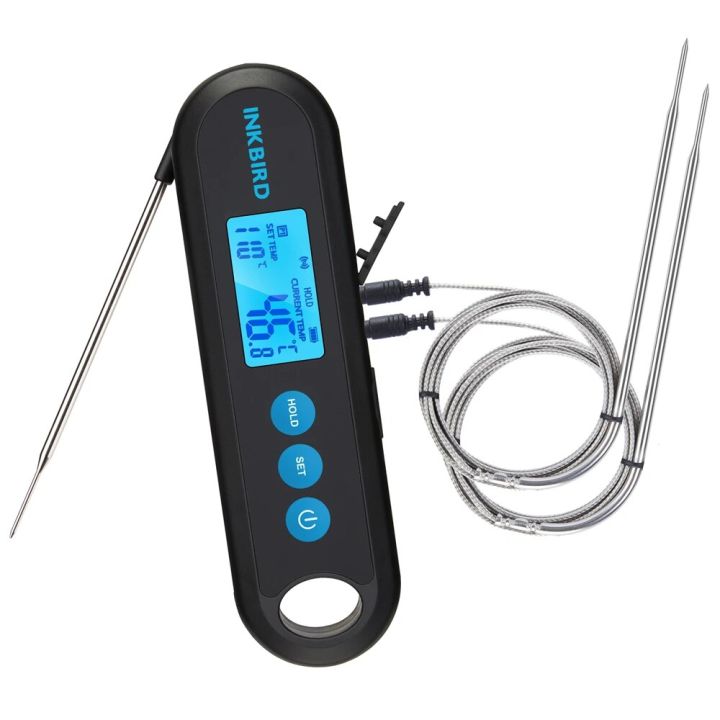 【Eco-friendly】 Digital Meat Thermometer With 2 External Probes ...