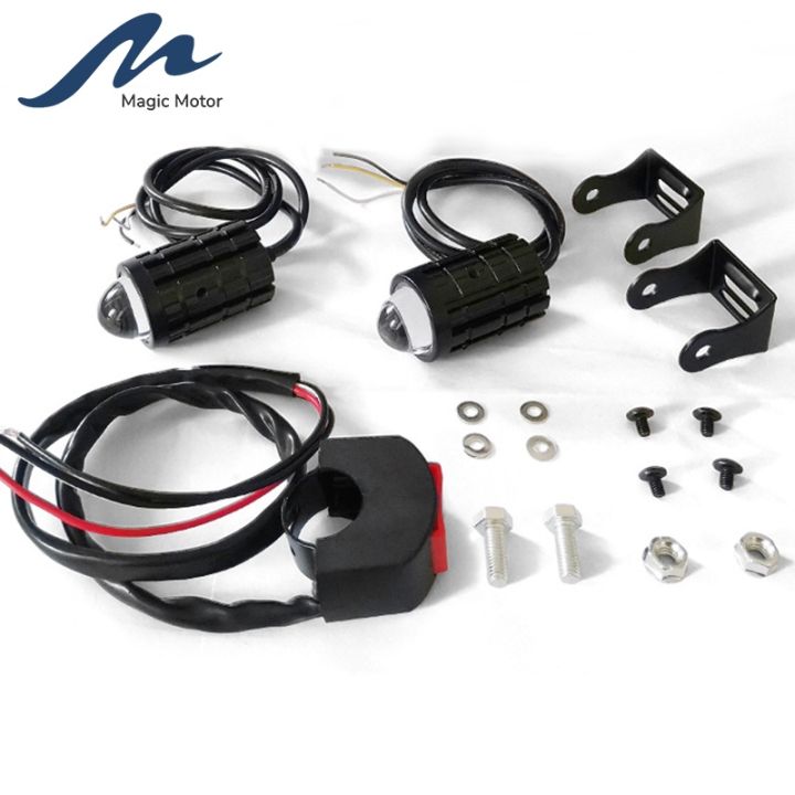 Mini Driving Light White+Yellow Pair of Universal High quality led ...