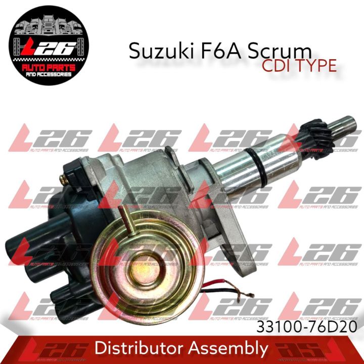 Suzuki F6A Multicab Scrum CDI Type DISTRIBUTOR ASSEMBLY 33100-76D20 ...