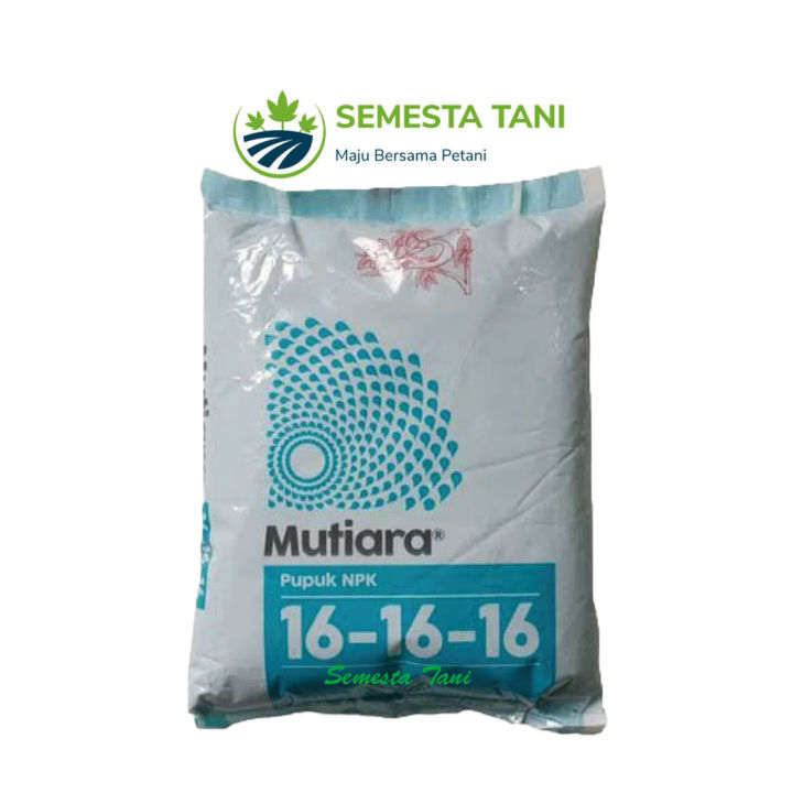 Pupuk Meroke NPK MUTIARA 16 16 16 1 KG - Kemasan Pabrik | Lazada Indonesia