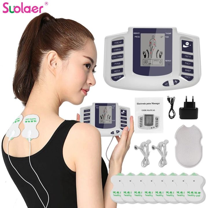【Thriving】 Tens Unit Ems Body Massager Microcurrents Electric Muscle ...