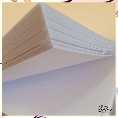 1 Ream 3R/A6/A5/B5/A4 Loose Sheet Blank Book Paper for Journal Notebook ...