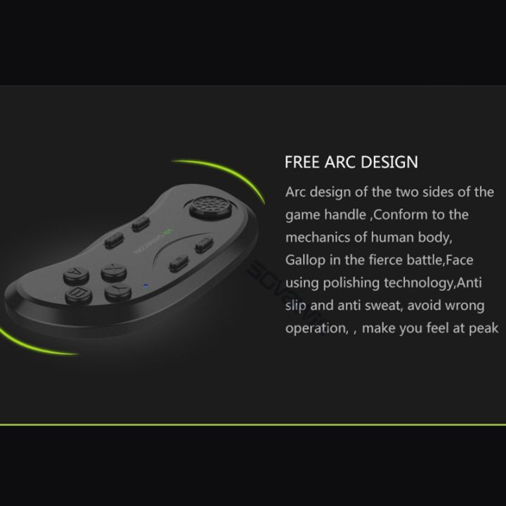 Shinecon Universal VR Controller Wireless Fit For Bluetooth Remote Joystick Gamepad Music Selfie ...