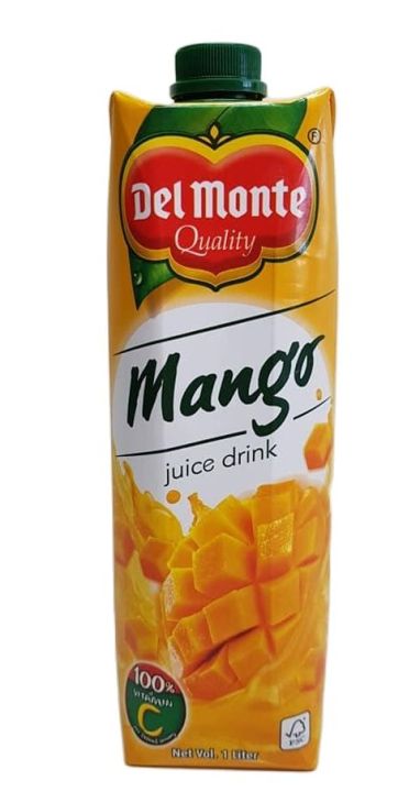 Del Monte MANGO Juice Drink (3 pieces x 1 liter) | Lazada PH