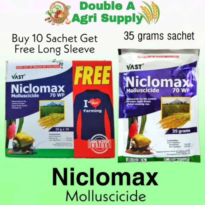 Niclomax Molluscicide / Pamatay Kuhol - Vast | Lazada PH