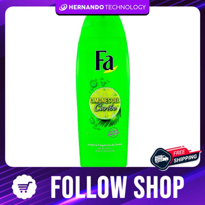 Fa Caribbean Lemon Shower Gel 550 mL | Lazada PH