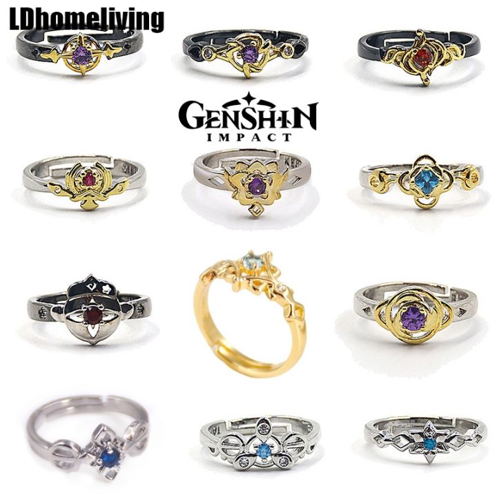 NICE Genshin impact ring Character Impression Ring genshin impact ...