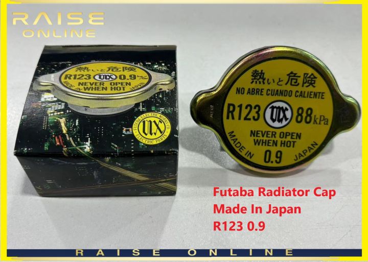 Futaba FEW / HKT 100% Made In Japan Coolant Radiator Cap R123 0.9 kg/cm ...